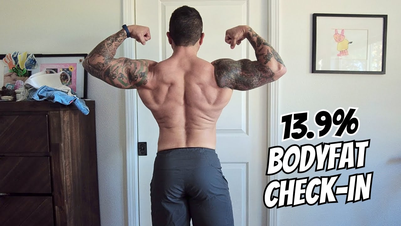 13.9 Percent Body Fat Lean Bulk Check-In - YouTube