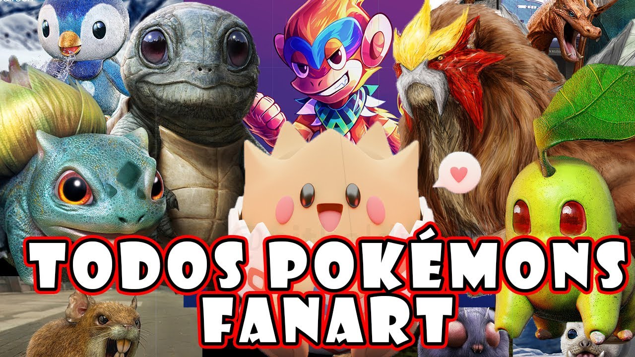 Todos os Pokémons 890 - Versão Fanart - YouTube