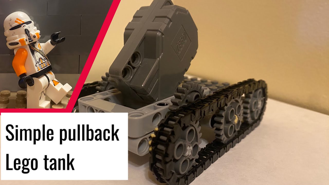 Pullback Lego tank tutorial - YouTube