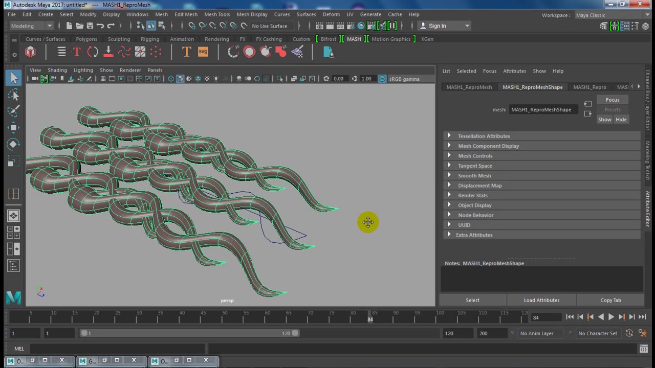 Motion Graphics Basic Maya 2017 - YouTube
