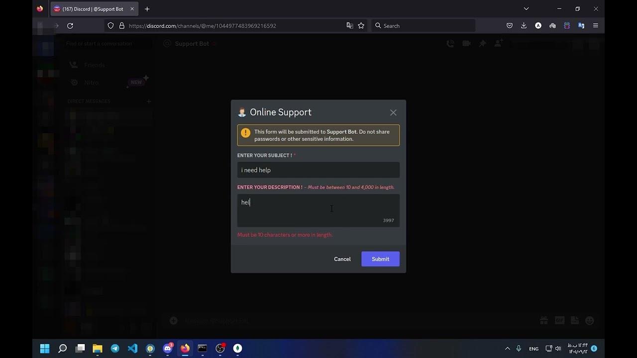 Ticket System, Supporter Bot (Discord Bot, Discord.js v13) - YouTube