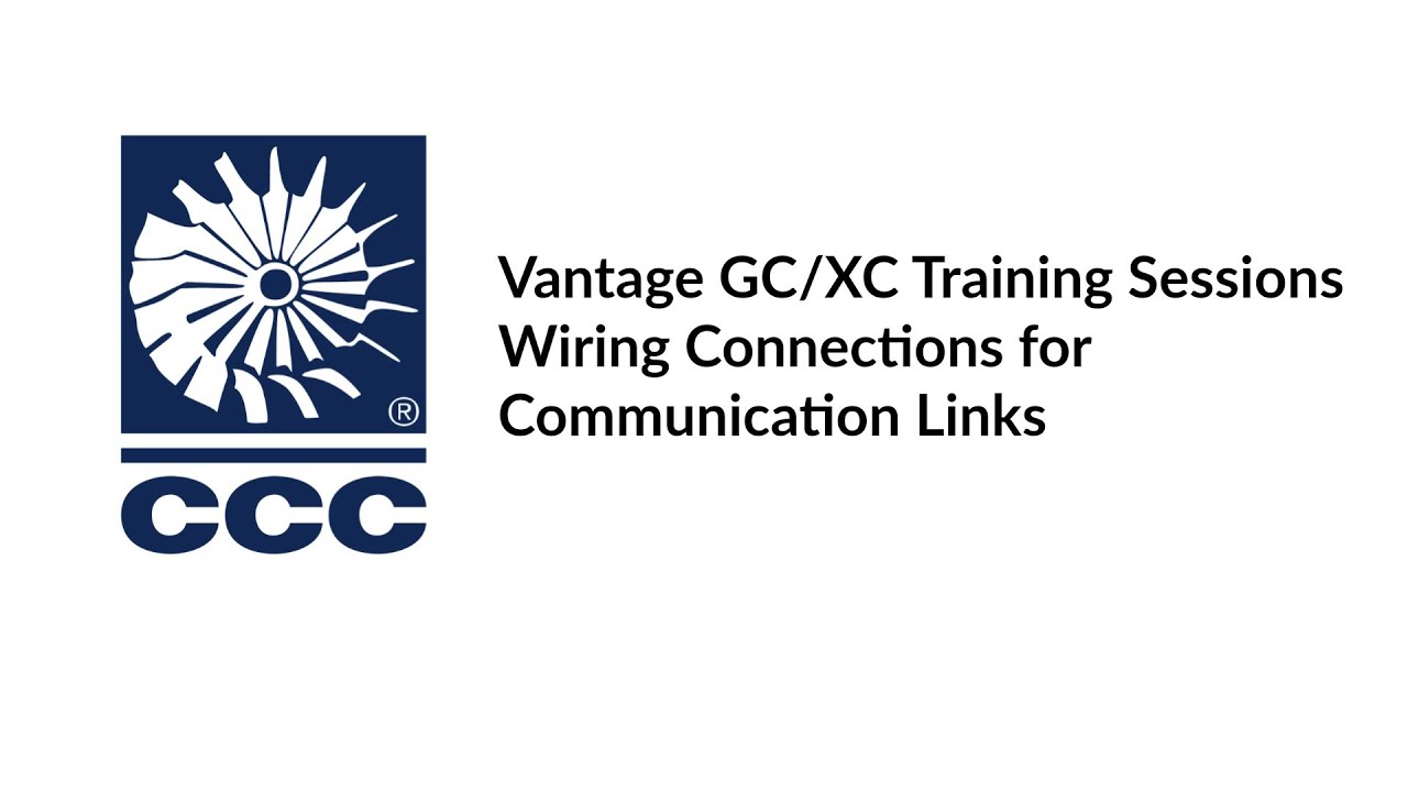 Vantage GC/XC Trainings - Wiring Connections for Communication Links ...