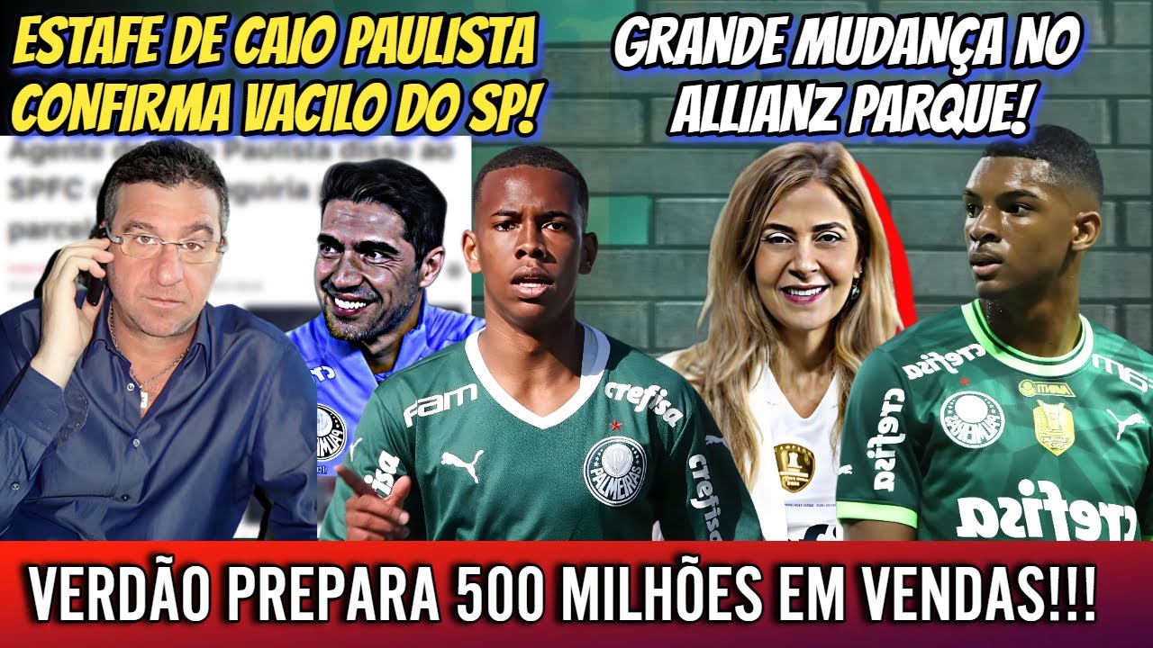 EMPRESÁRIO DE CAIO PAULISTA FALA TUDO | VERDÃO CORRE PARA TER BOLADA ...