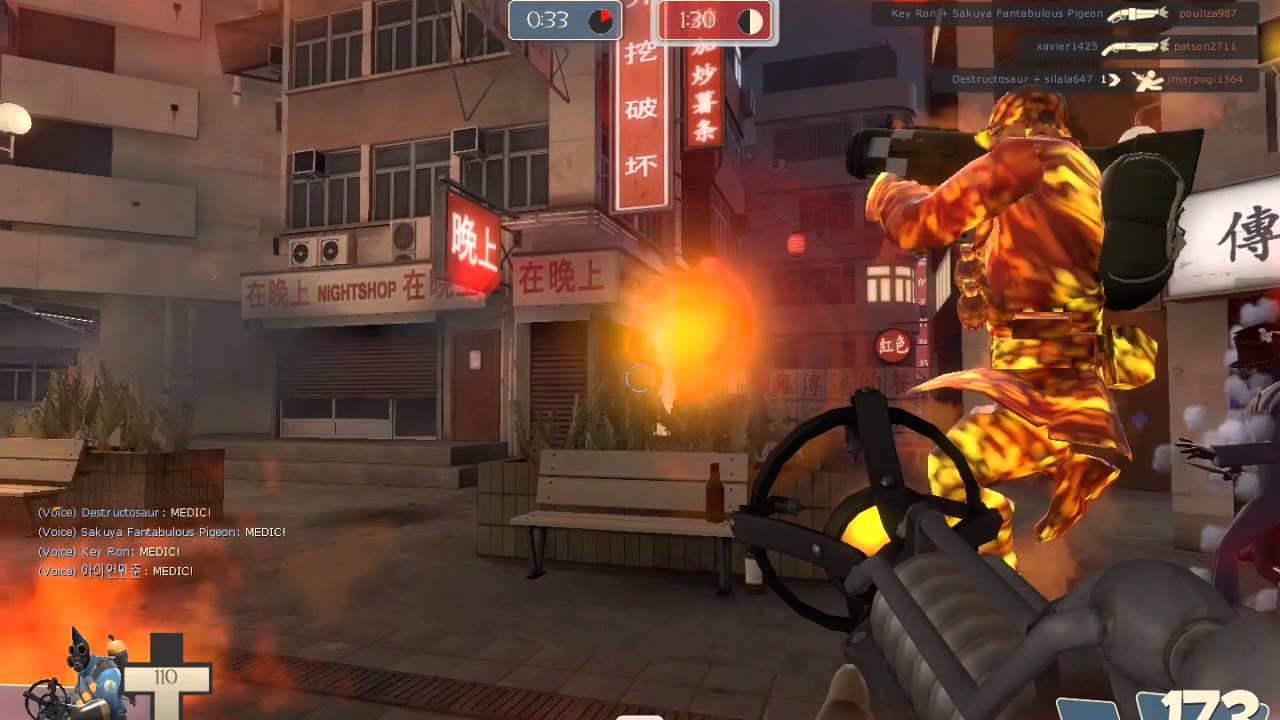 TF2-SPY AND Pyro - YouTube