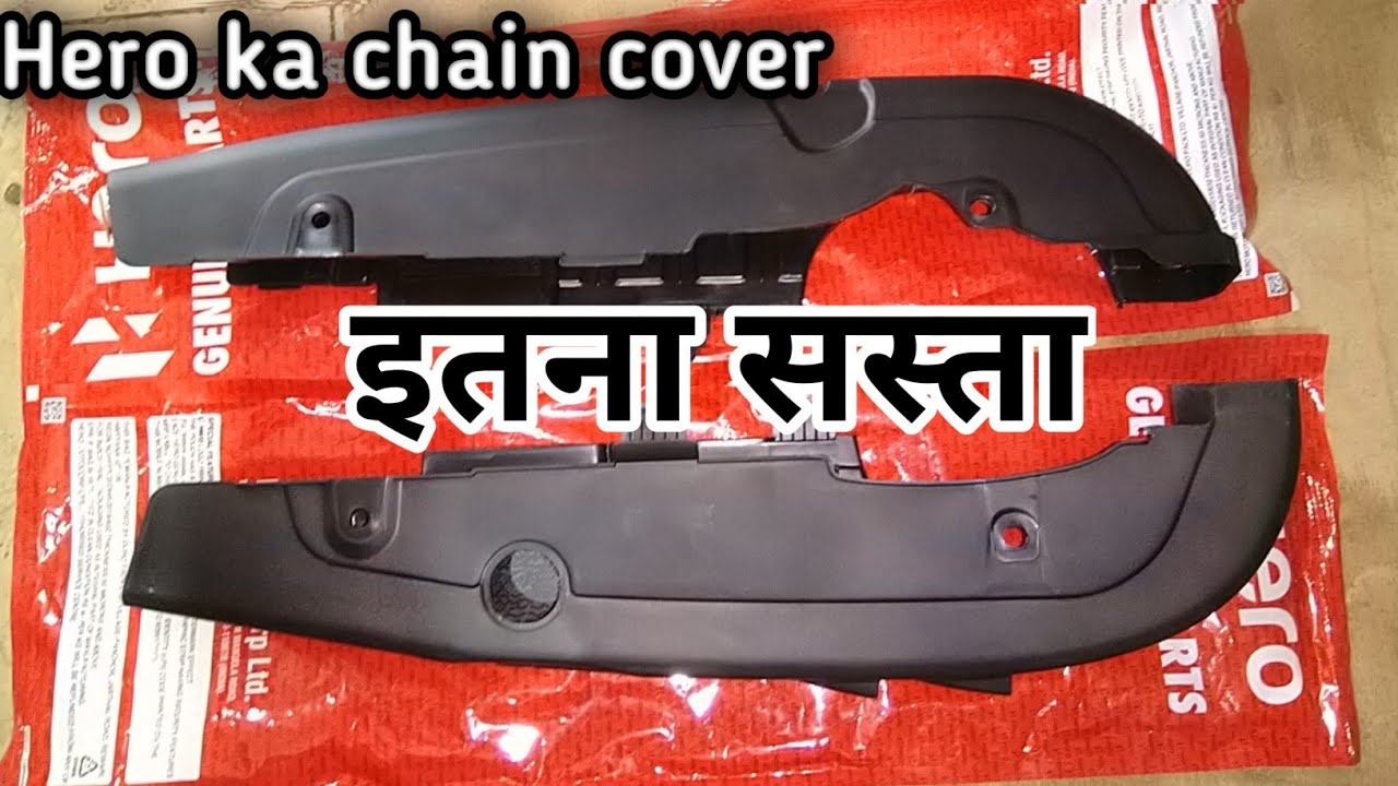 Hero Splendor-Deluxe-passion chain cover//All Hero bike//Hero genuine ...