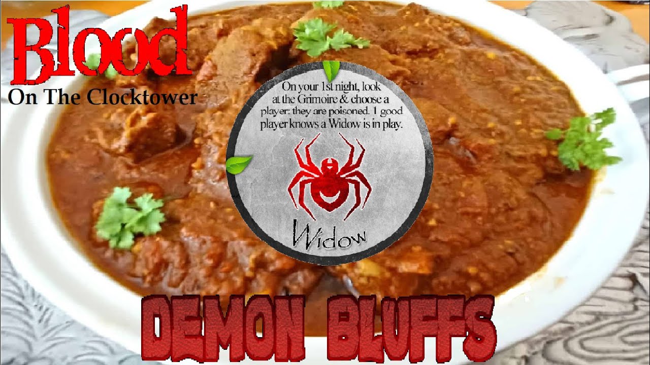 There's A Spider In My Curry! - Blood on the Clocktower: Curry Night ...