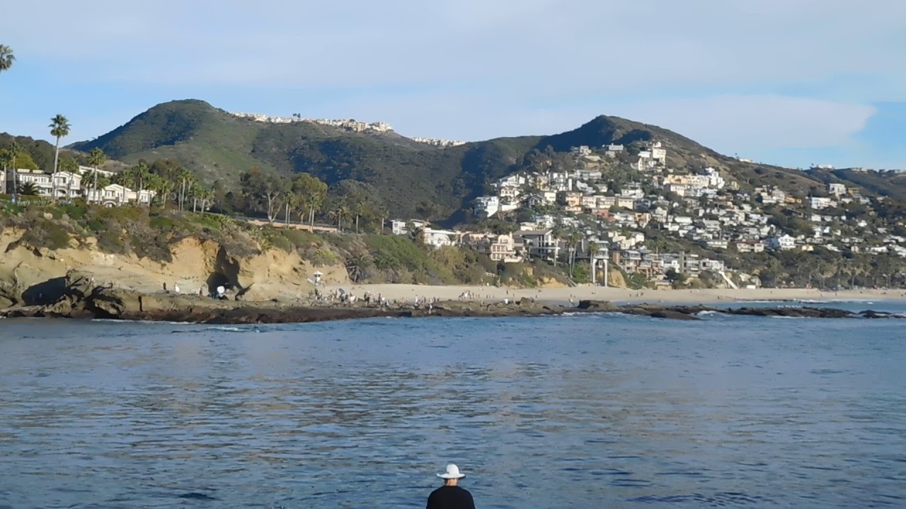Laguna Beach, Tidepools at Goff Island Cove/Treasure Island Beach - YouTube