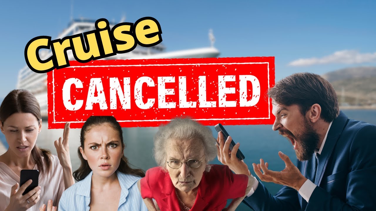 CRUISE LINE CAUSES CHAOS AFTER CANCELING THEIR CRUISE - YouTube