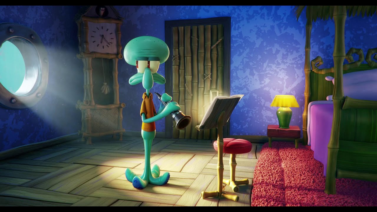 Good Morning Squidward!!! | The SpongeBob Movie: Sponge on the Run 2020 ...