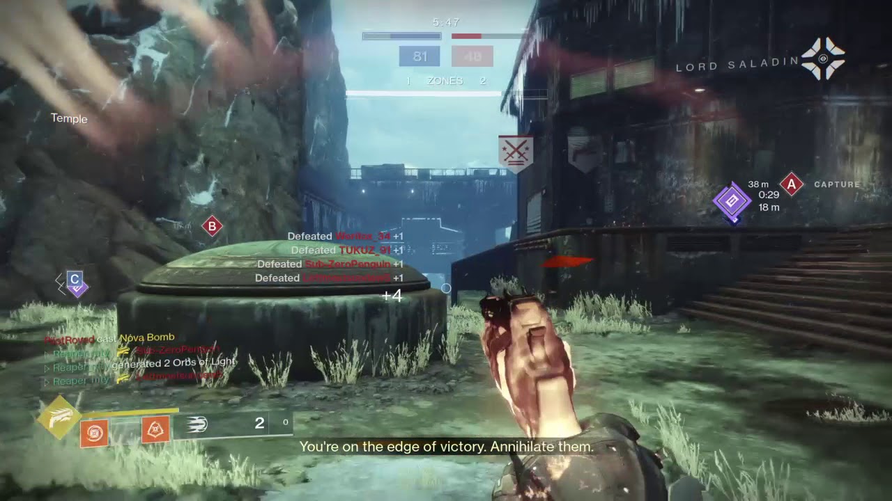 Destiny 2 golden gun - YouTube