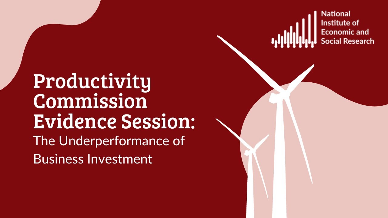 Productivity Commission Evidence Session: The Underperformance of ...