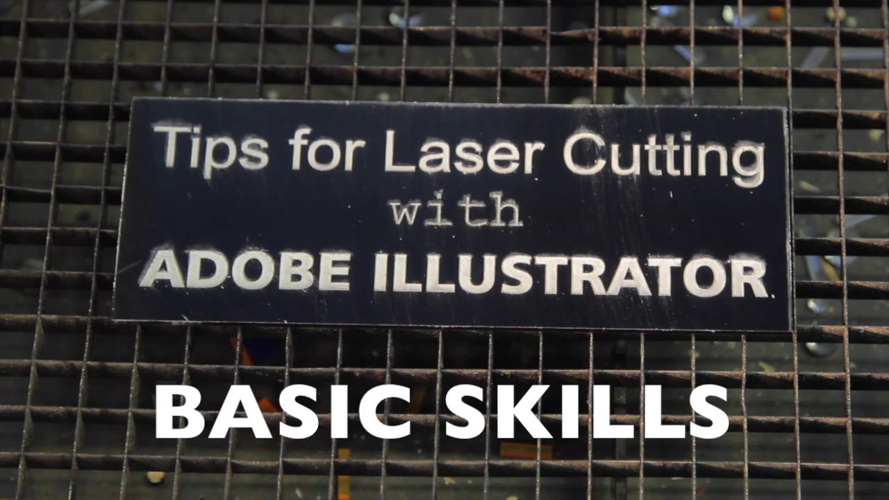 2. Tips for Laser Cutting with Adobe Illustrator - Basic Skills - YouTube