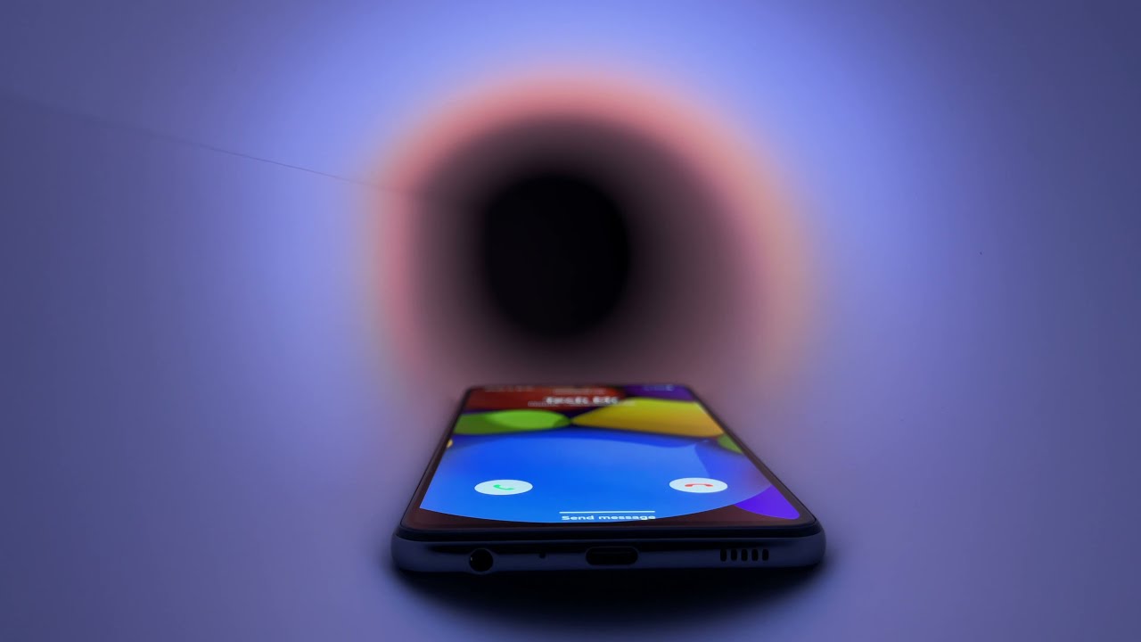 Samsung Galaxy A52 Incoming Call in the Tube with Galaxy Bells Ringtone ...