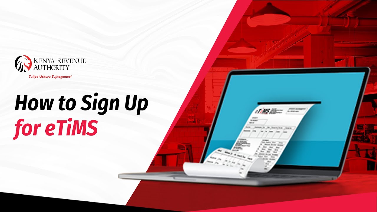 How To Sign Up on eTiMS Via eCitizen - YouTube