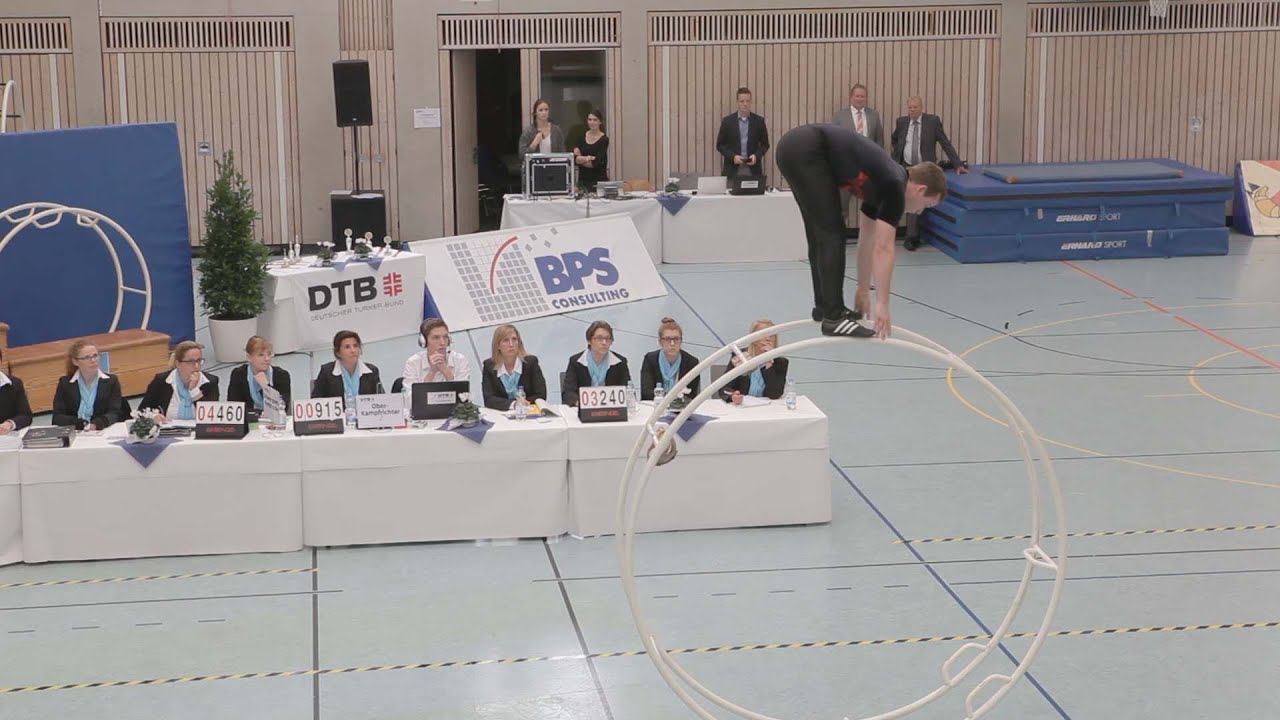 Deutsche Meisterschaften in Rhönrad Mehrkampf 2014 2. Platz Max ...