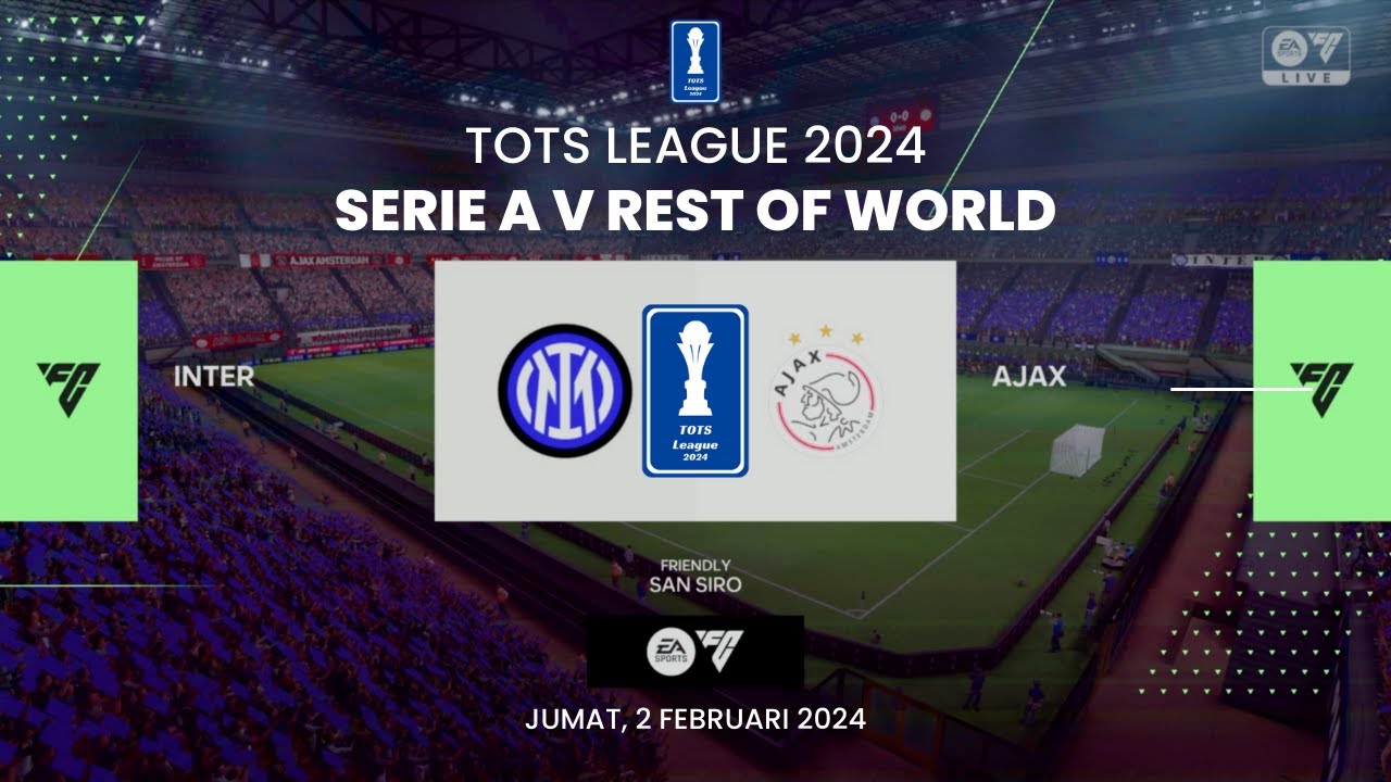 FULL MATCH - SERIE A V REST OF WORLD - Matchday 5 TOTS League 2024 | FC ...