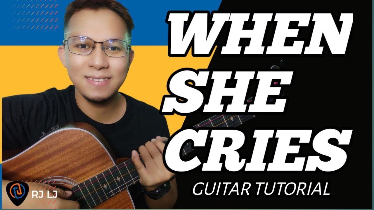 WHEN SHE CRIES by Restless Heart CHORDS Guitar Tutorial - YouTube