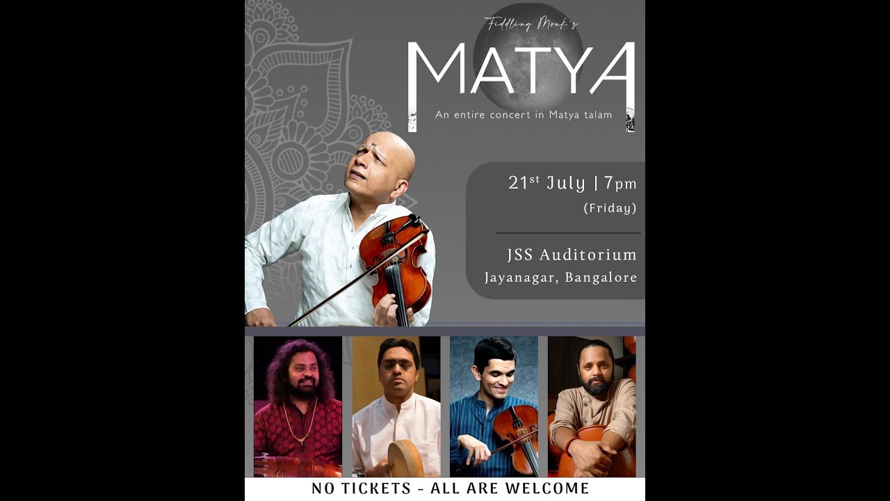 Ensemble: Matya Taala: Vid. Kumaresh Rajagopalan - YouTube