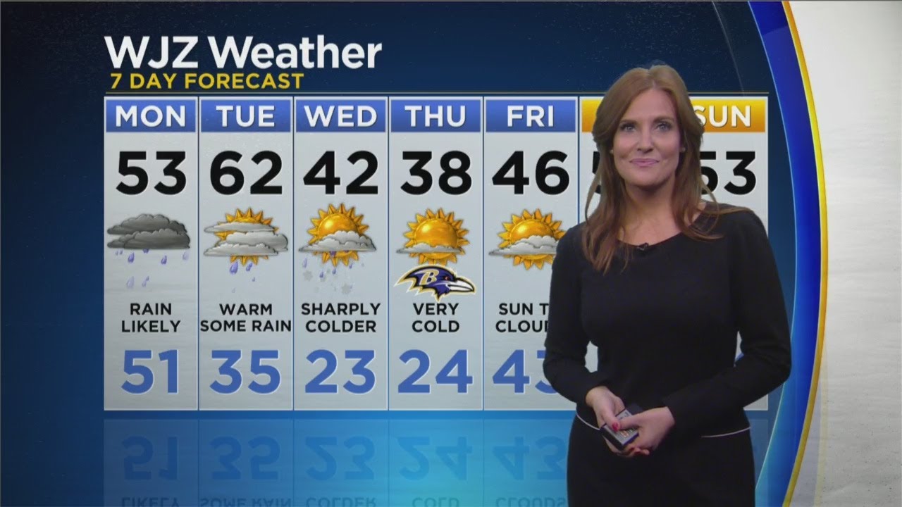 Meteorologist Meg McNamara Has Your Monday Afternoon Forecast - YouTube