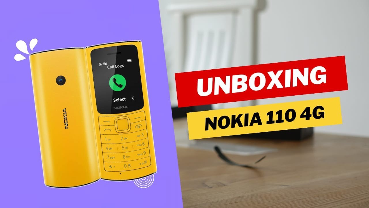 Nokia 110 4G Keypad Mobile | Unboxing - YouTube