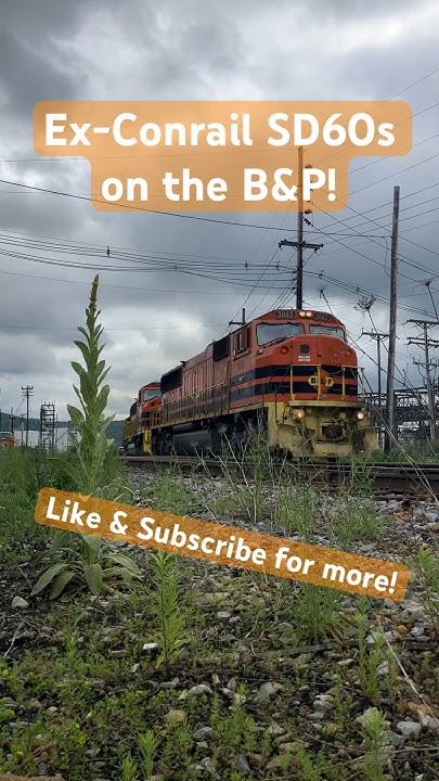 Ex-Conrail locomotives still in use! #railway #railroad #conrail #train #railfans #trainspotting ...