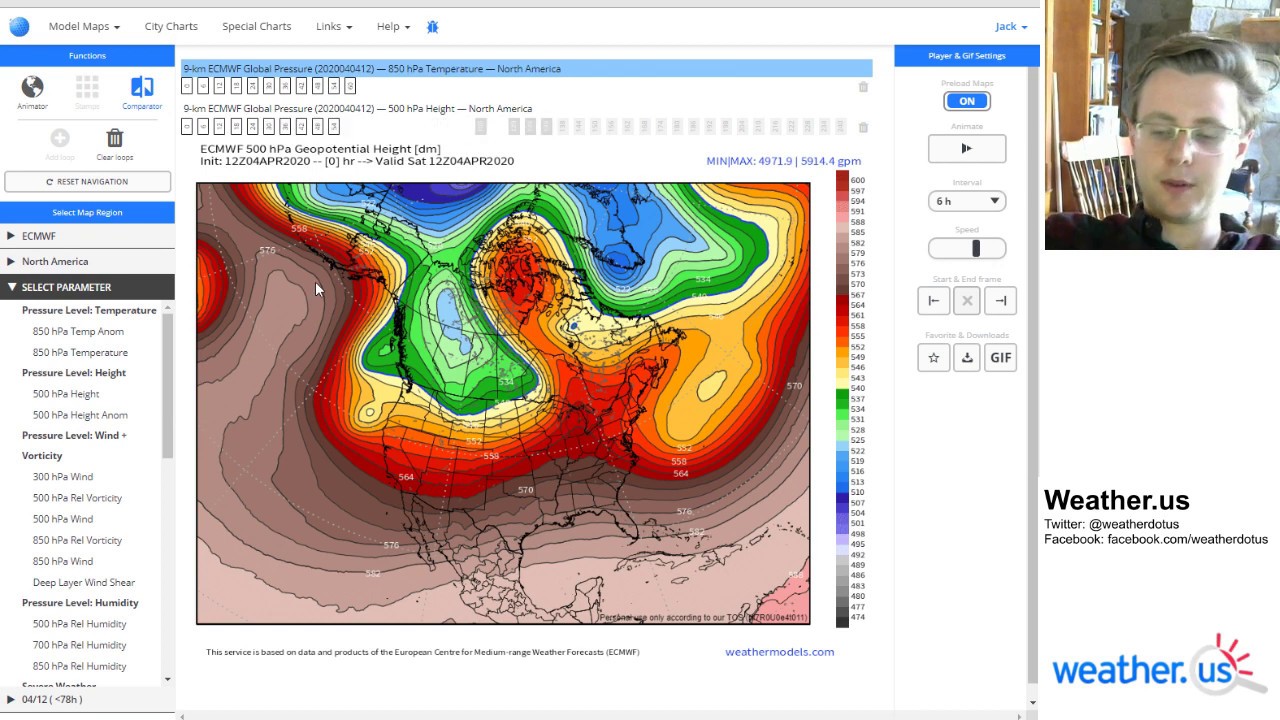 Using the Weathermodels.com Comparator Tool - YouTube