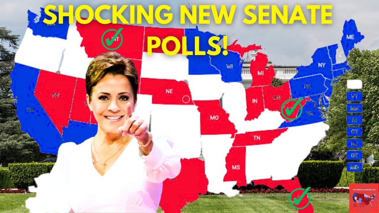 2024 SENATE MAP BASED ON THE LATEST POLLS! - YouTube