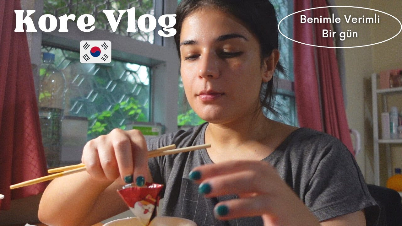 KORE VLOG 🇰🇷 | Kore'de Ekim Ayının İlk Gününü Verimli Geçirerek ...