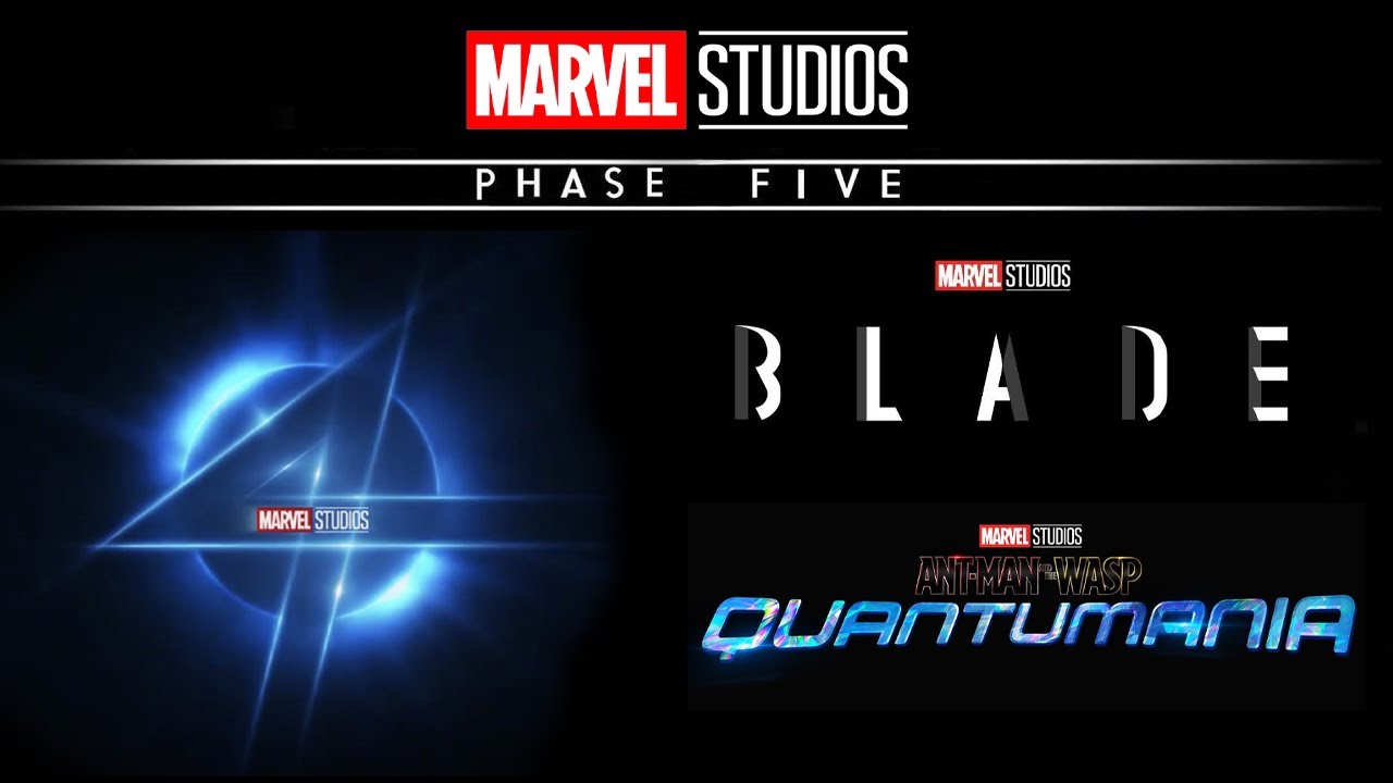 Marvel Reveals Phase 5 Release Dates For Fantastic Four Blade Black ...