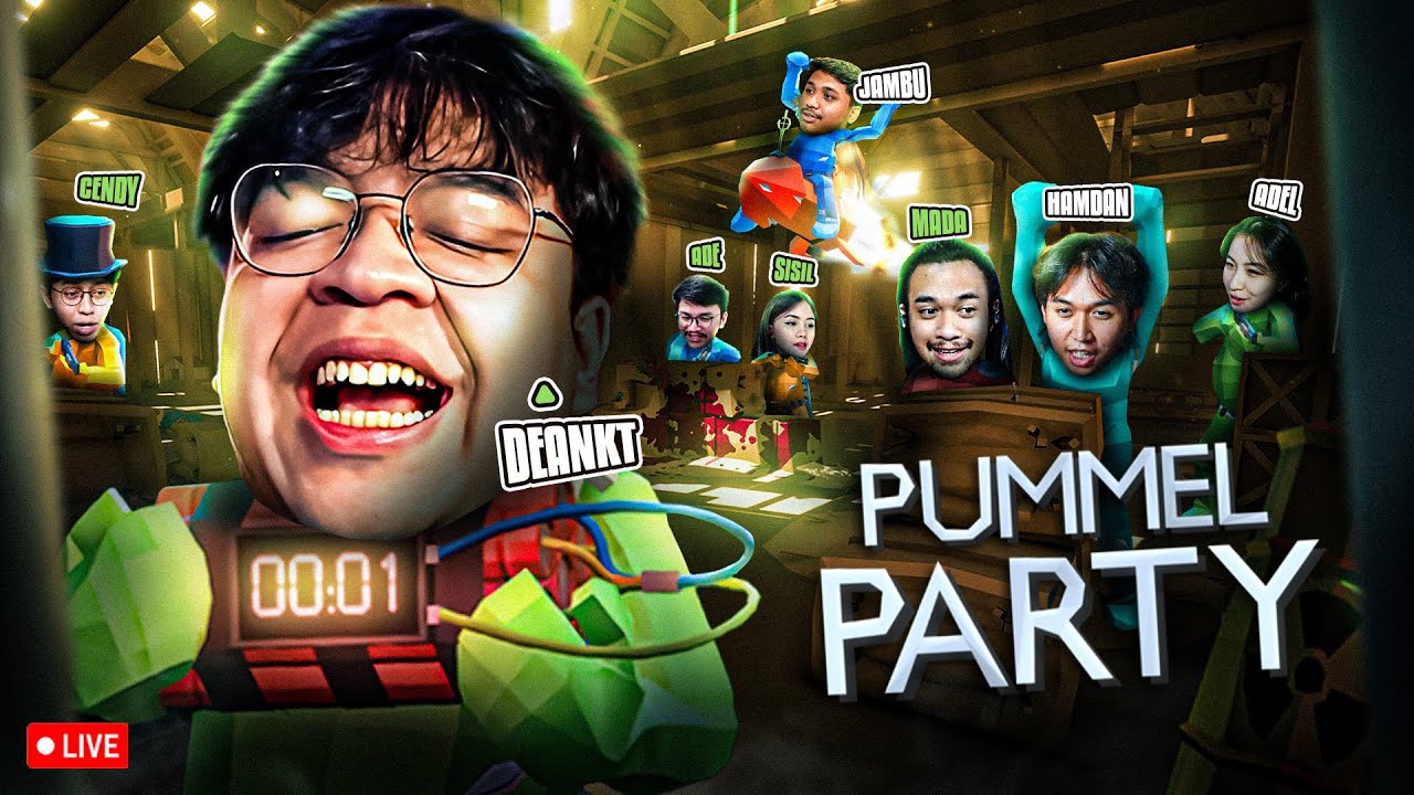 PUMMEL PARTY !! SUPER KOCAK GAMING ALL KOMPE MODE !! - YouTube