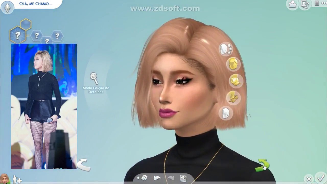 Hwasa - MAMAMOO - THE SIMS 4 - CREATE A SIM - YouTube