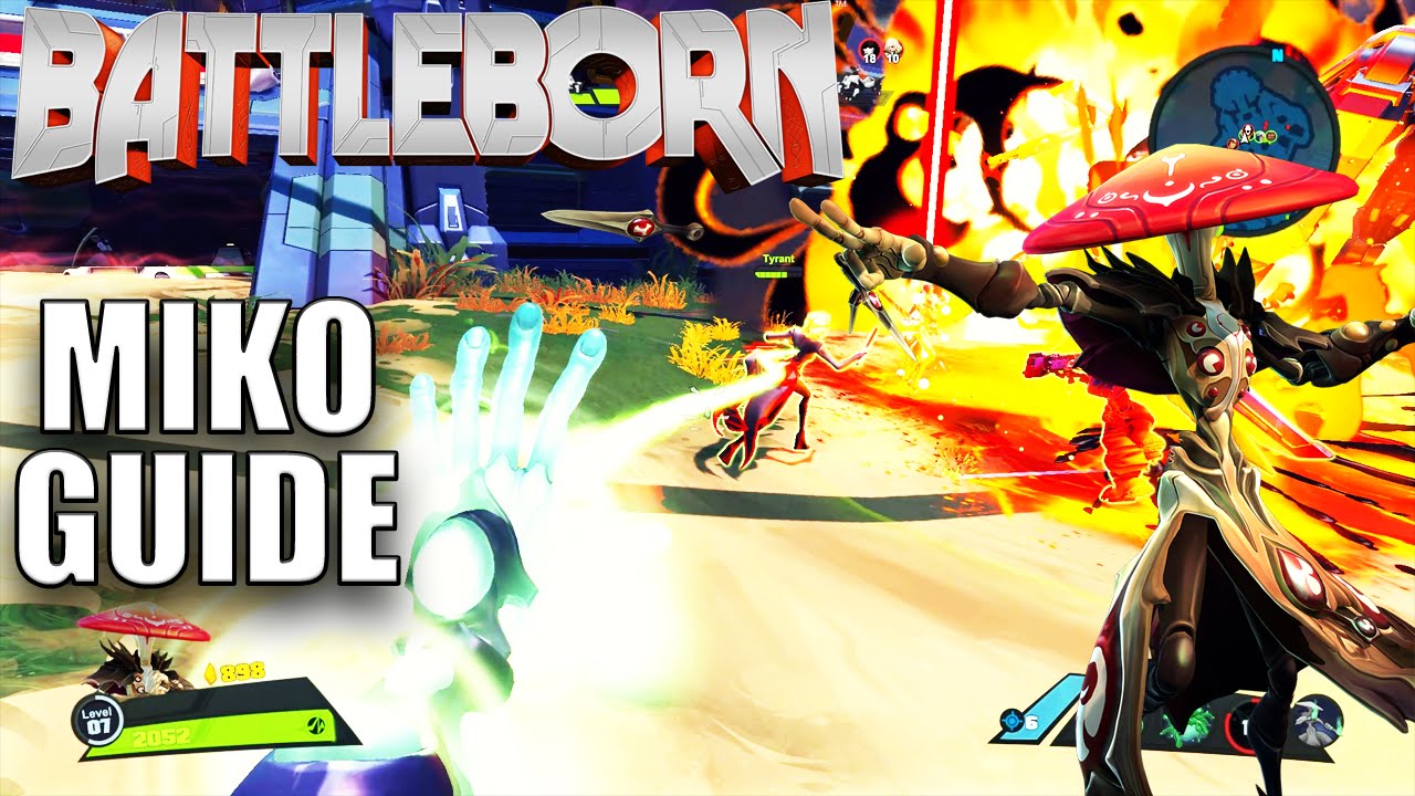 Battleborn - Miko |The Persistent Threat| - Gameplay helix and gear ...