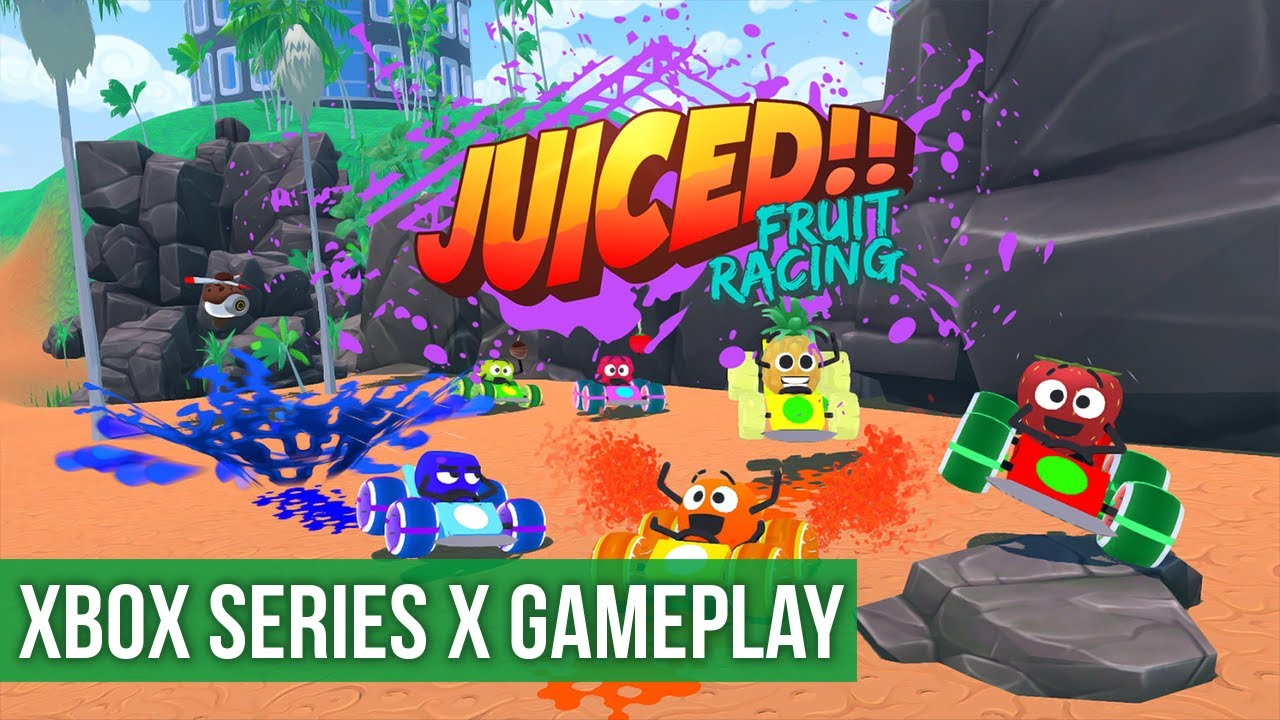 Juiced Fruit Racing - Xbox Series X Gameplay - YouTube