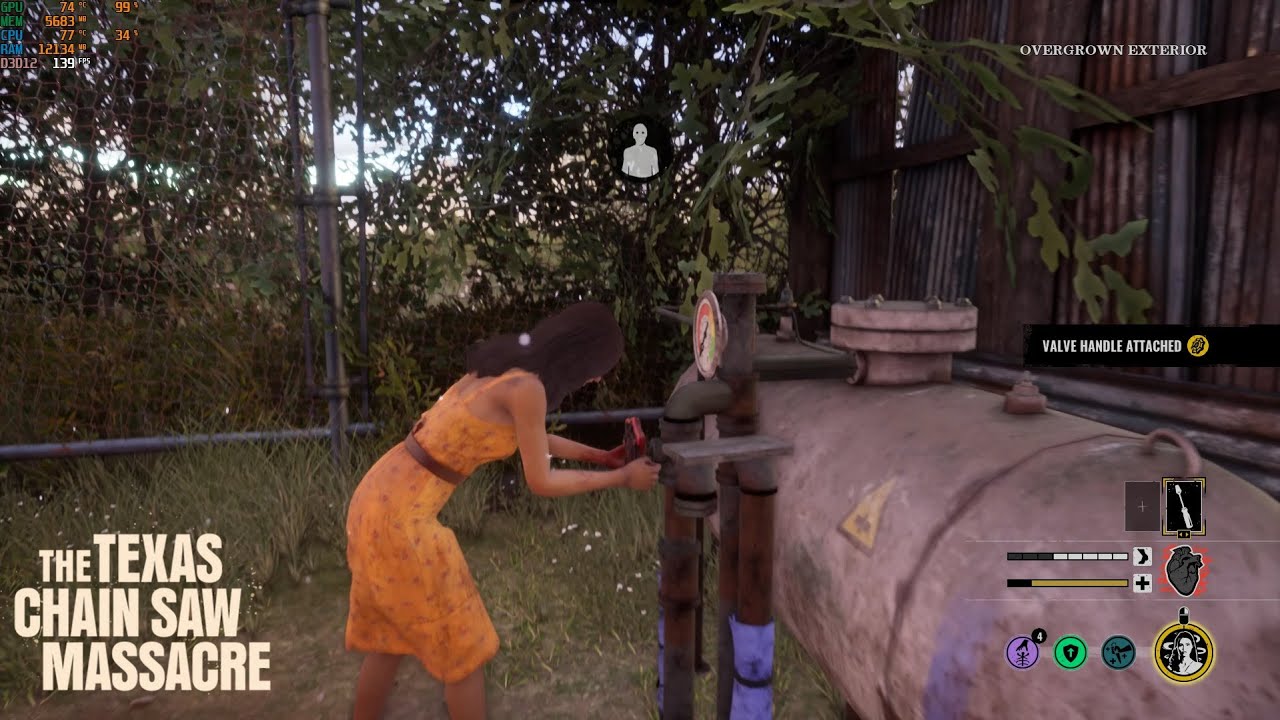 The Texas Chainsaw Massacre (TCM) Ana "Final Girl v4" - YouTube