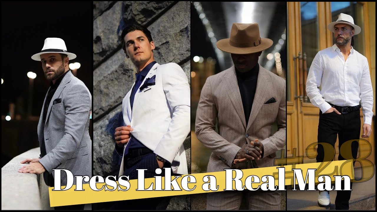 Dress Like A Real Man | Street Style in Milan #28 - YouTube