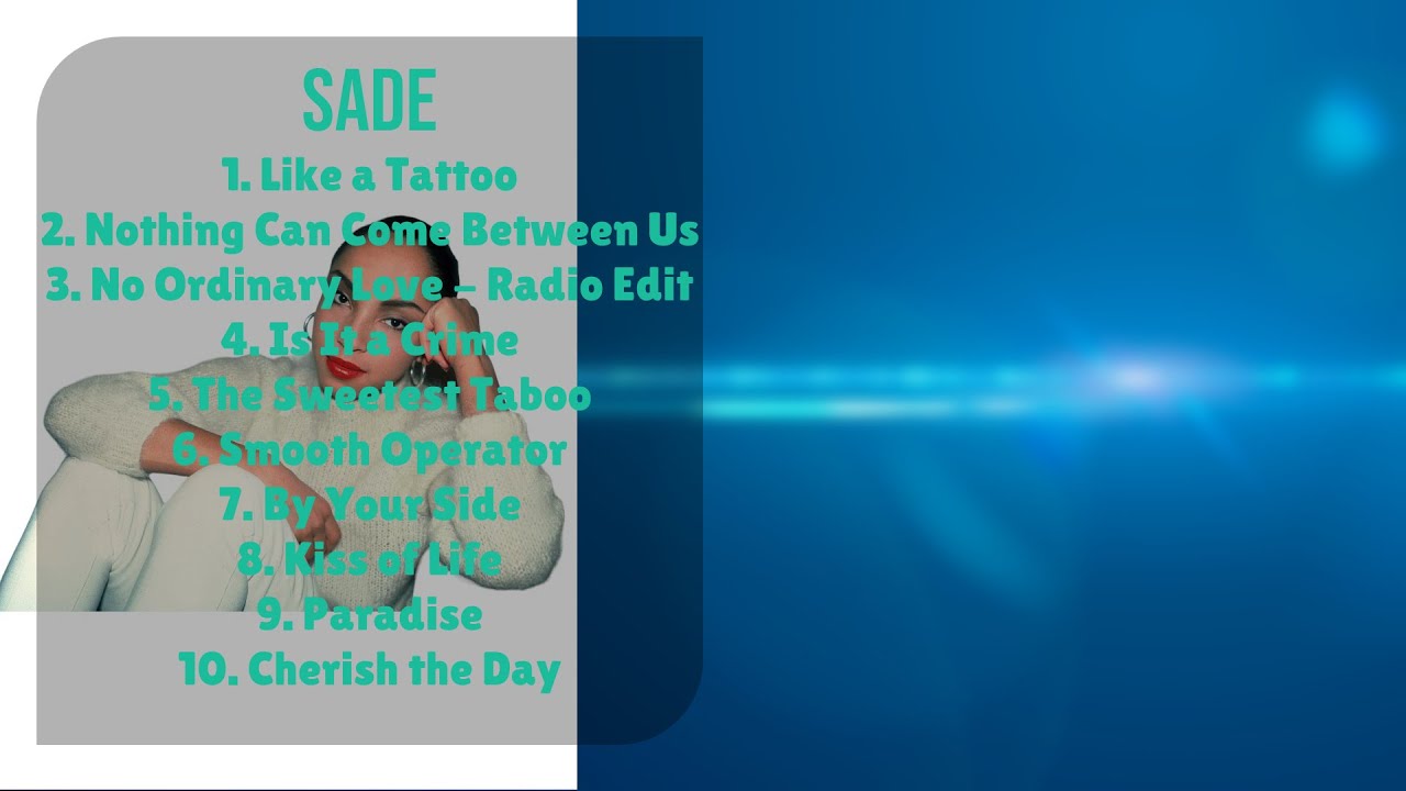 Sade-Prime hits that rocked 2024-Supreme Hits Selection-Connected - YouTube