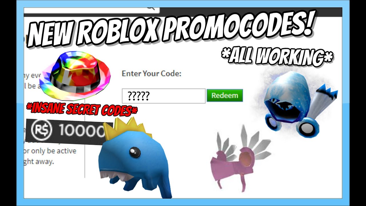 ALL *NEW* ROBLOX PROMO CODES! *OCTOBER 2020* [Roblox] - YouTube