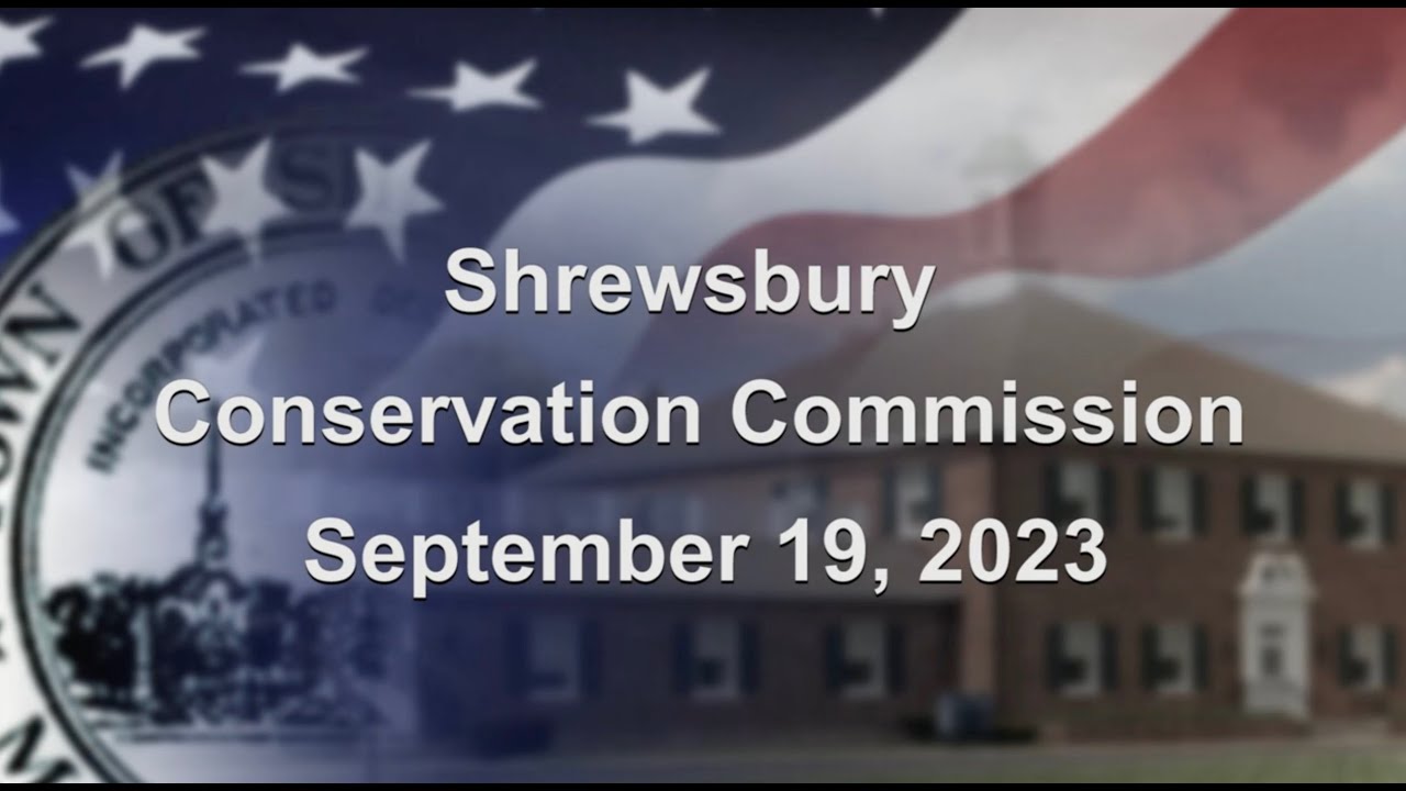 Conservation Commission - September 19, 2023 - YouTube