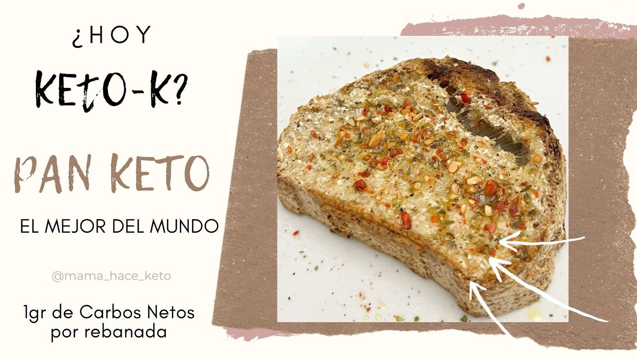 🥖Pan KETO definitivo🥖 El MAS BAJO en Carbos y mas DELICIOSO que he ...