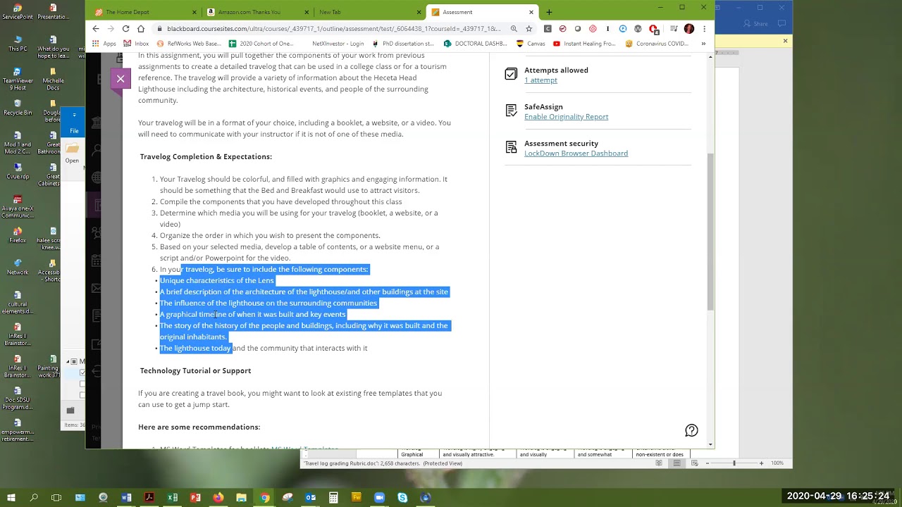 Creating an assignment using the Assignment Template - YouTube