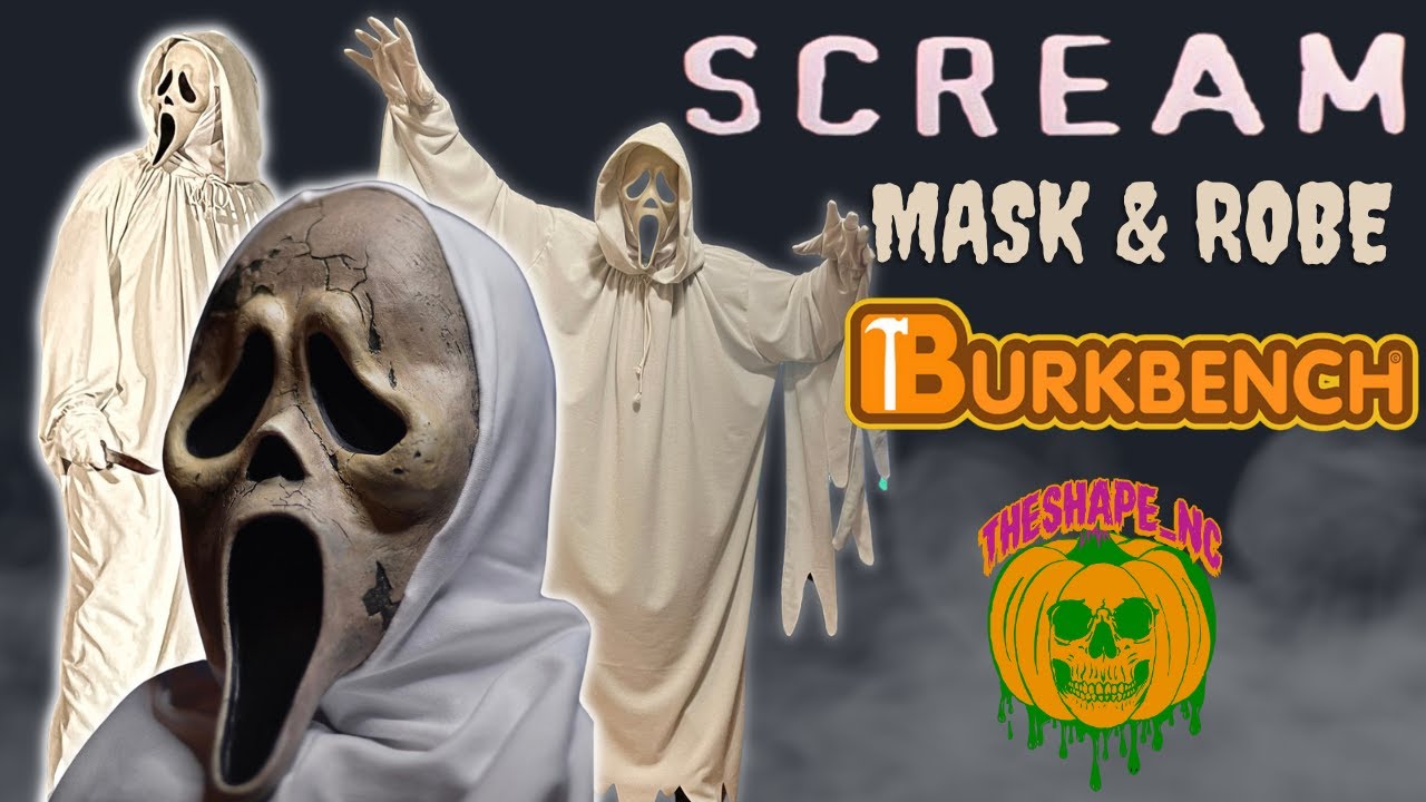 Scream Concept Ghostface White Robe / White Shroud Scream 6 Mask ...