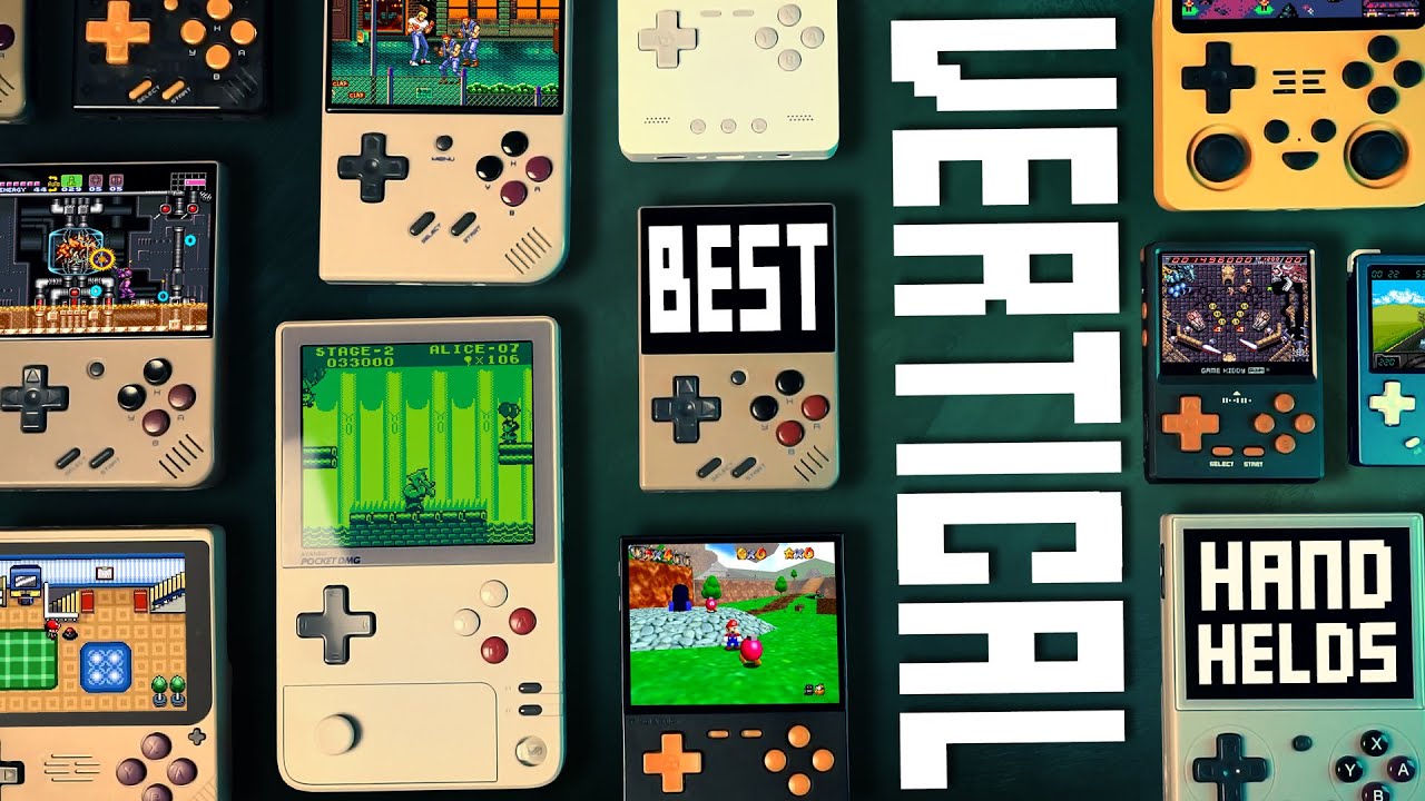 The Best VERTICAL Retro Handhelds - YouTube