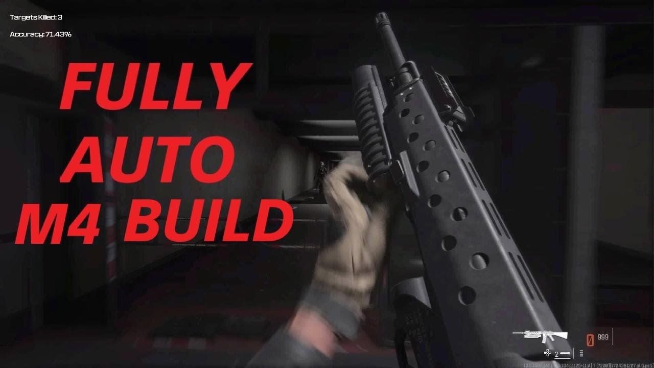 FULLY AUTO M16 BUILD - YouTube