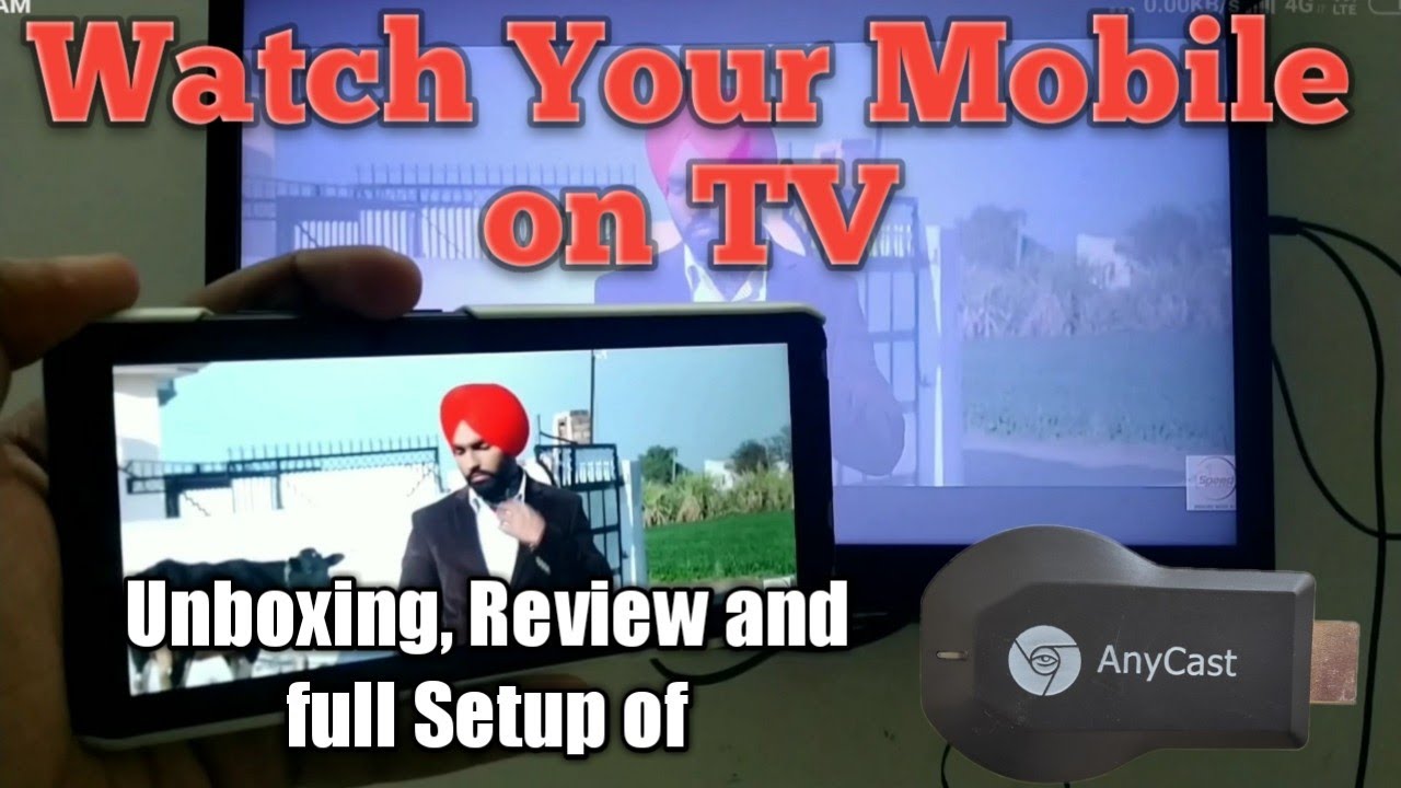 Anycast HDMI dongle for TV, Projector | Project anything from Mobile ...