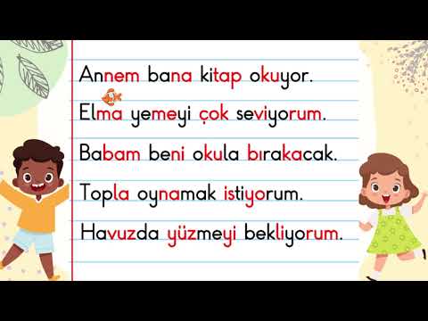 1. SINIF OKUMA ÇALIŞMASI - TÜM HARFLER (2)
