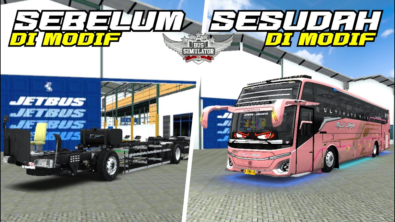 MODIF CASSIS BUS MENJADI BUS JETBUS 5 ARTIS di KAROSERI ADIPUTRO ...