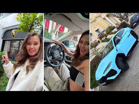 Виктория Боня купила себе Lamborghini в цвет своего бренда!
