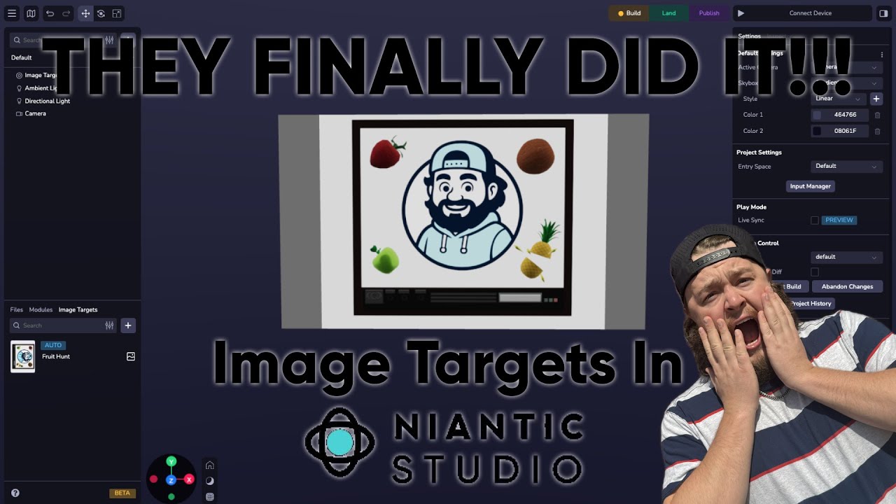 IMAGE TARGETS ARE FINALLY IN NIANTIC STUDIO! How to make a FREE Image ...