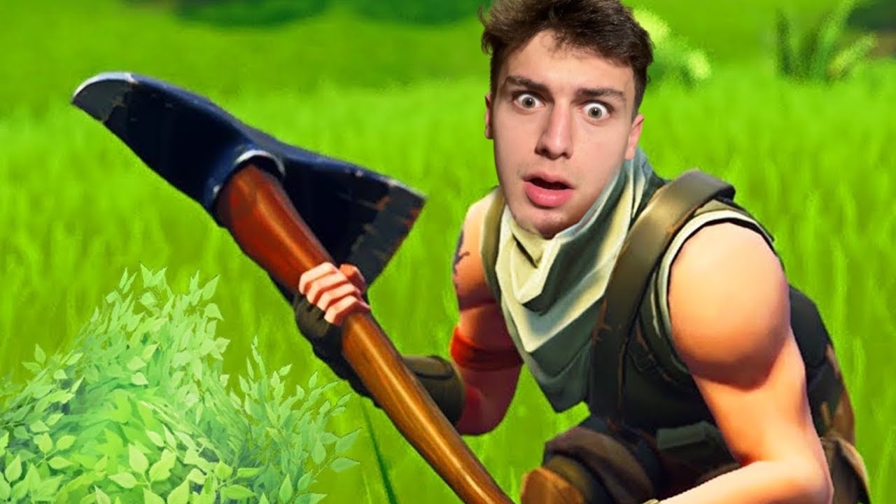 My First Time Playing Fortnite - YouTube