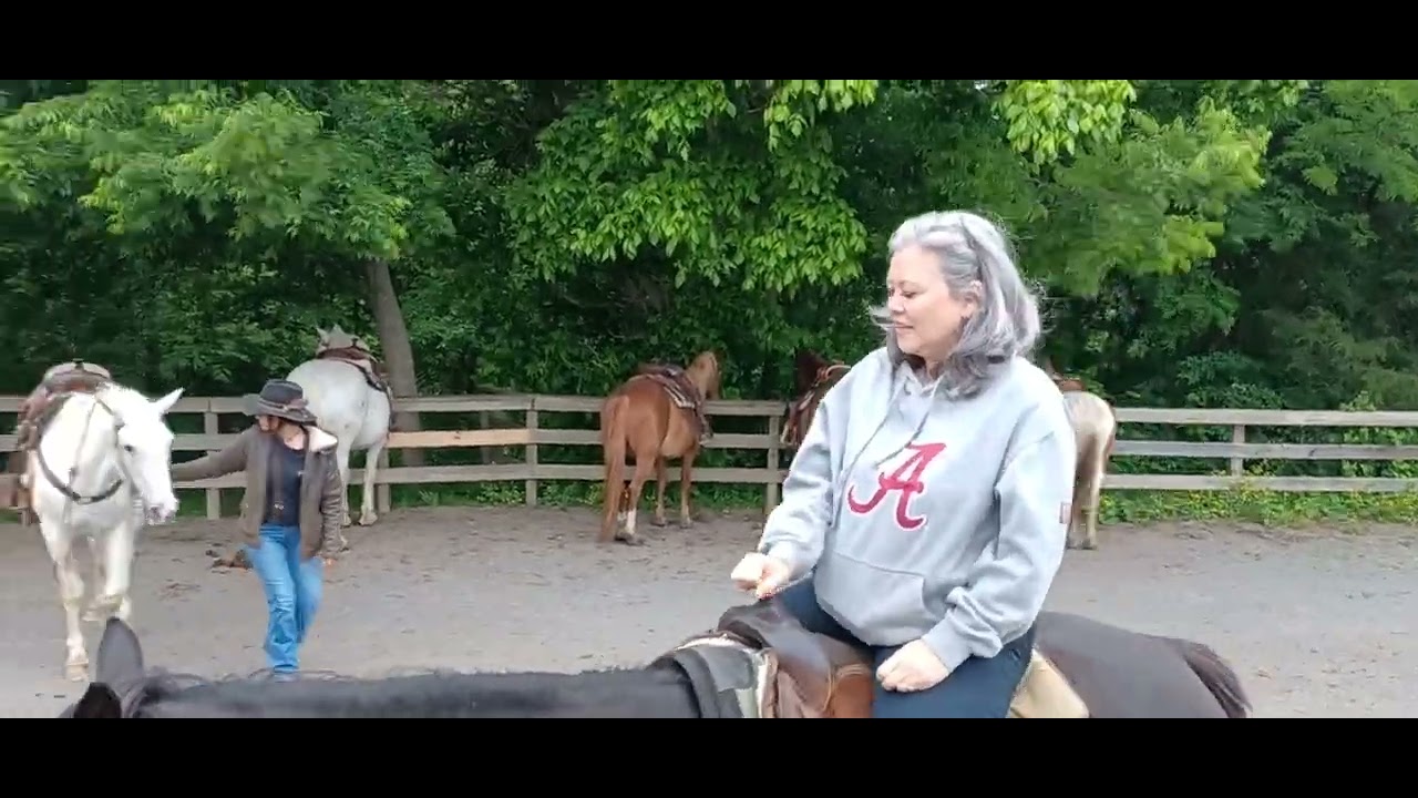 Terry Parsons, medicine woman #horsebackriding - YouTube